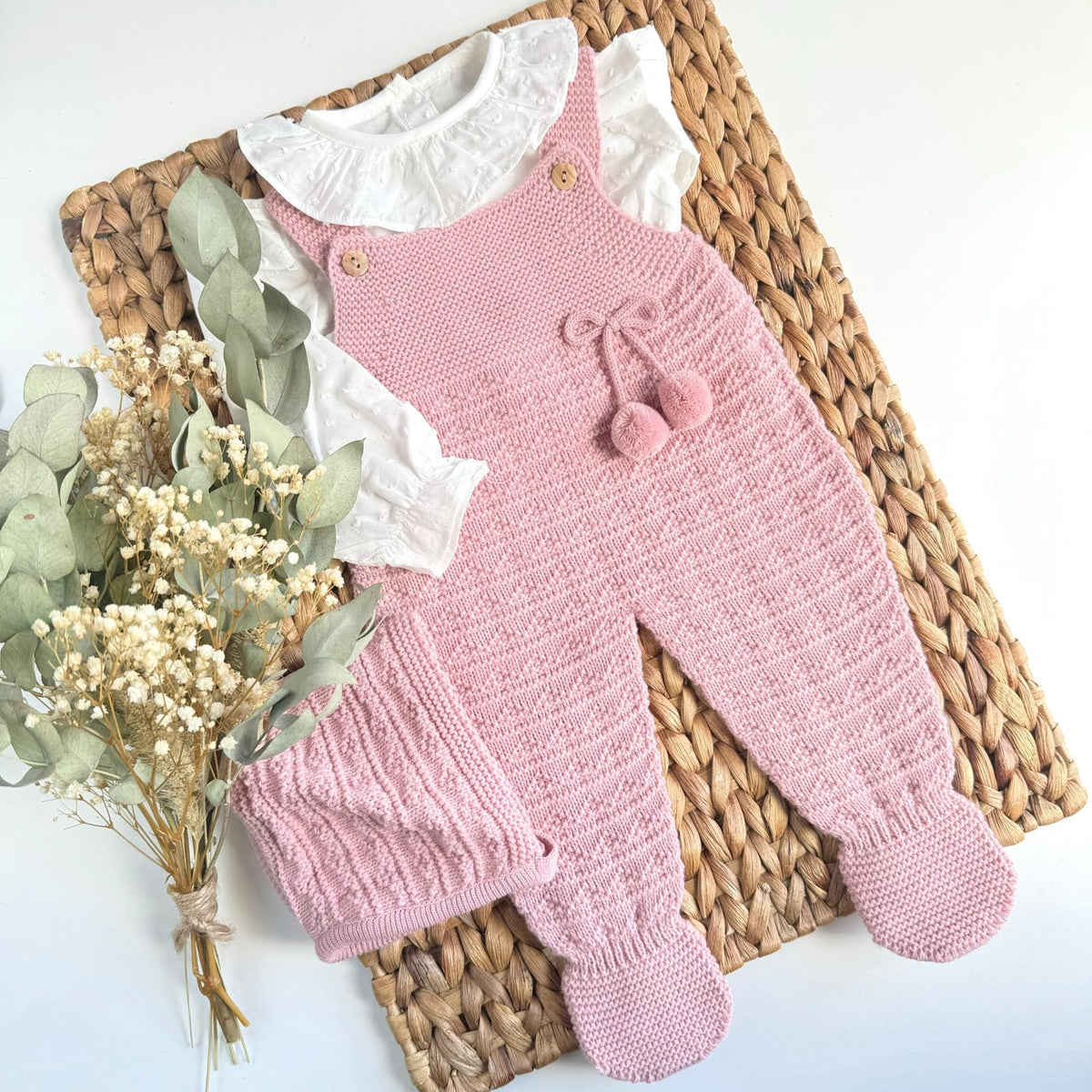 Plumetti Three Piece Knitted Outfit (3 Colors Available) – OH NANA